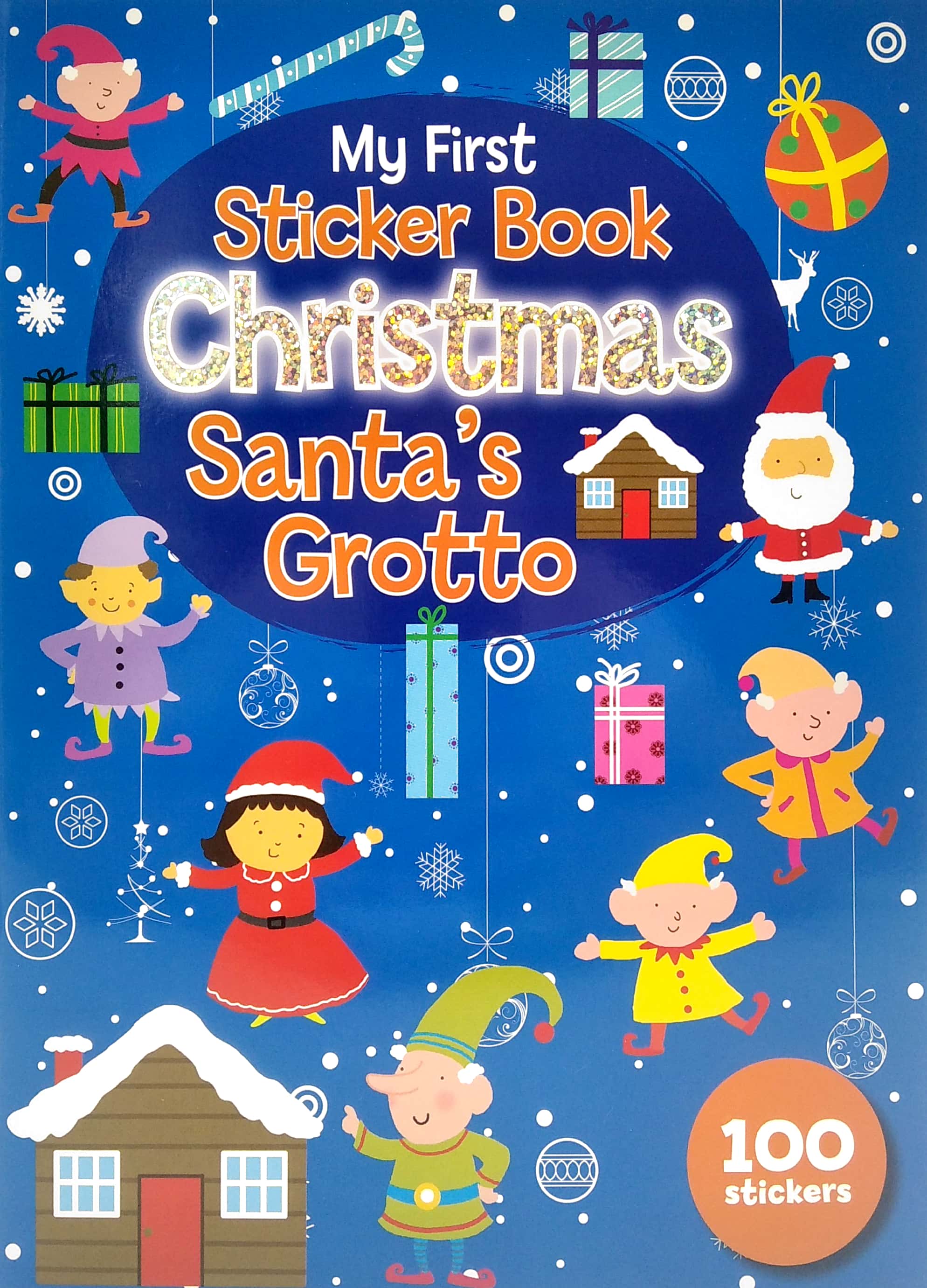 My First Christmas Sticker Book: Santa's Grotto - FAHASA.COM