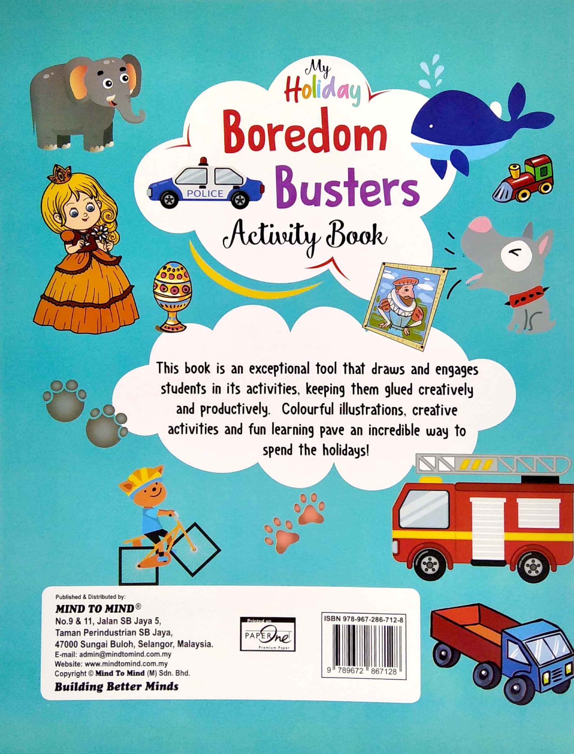 My Holiday Boredom Busters Activity Book - FAHASA.COM