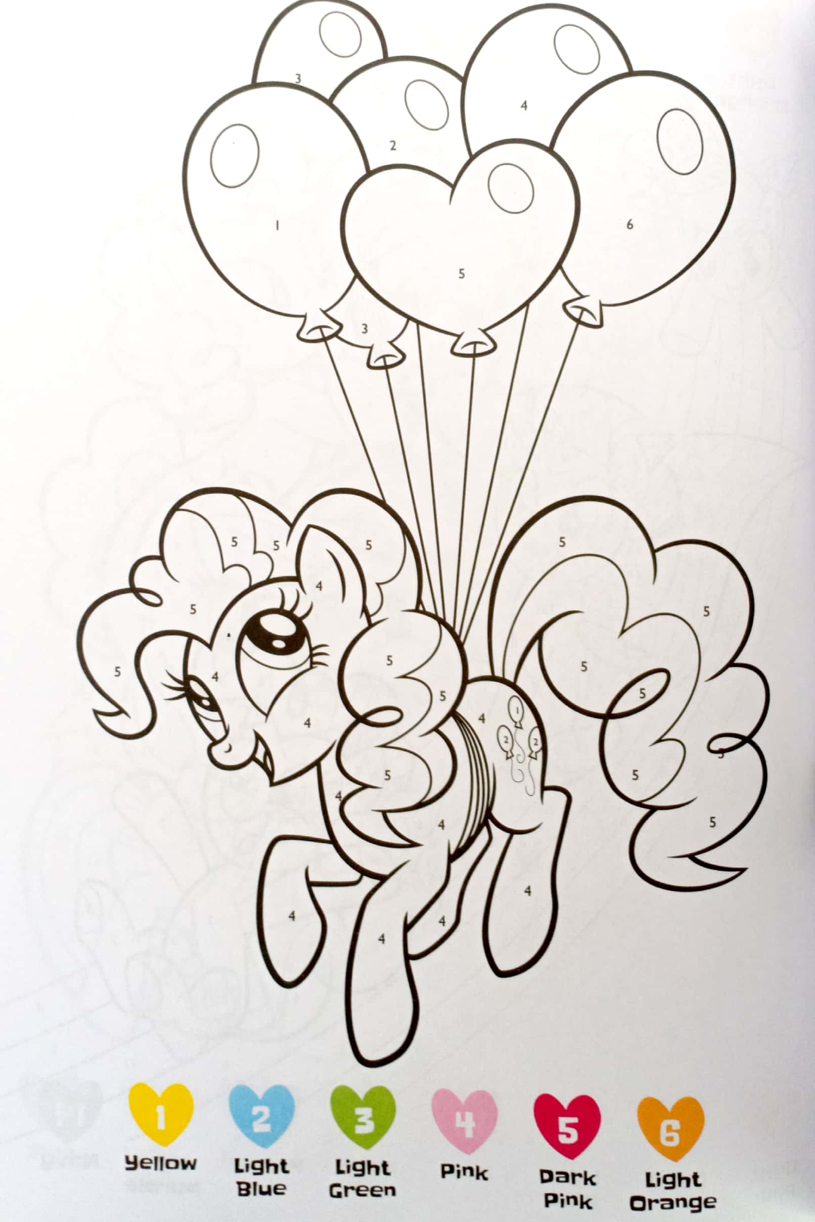 My Little Pony - Pony Palooza Colour By Number - FAHASA.COM
