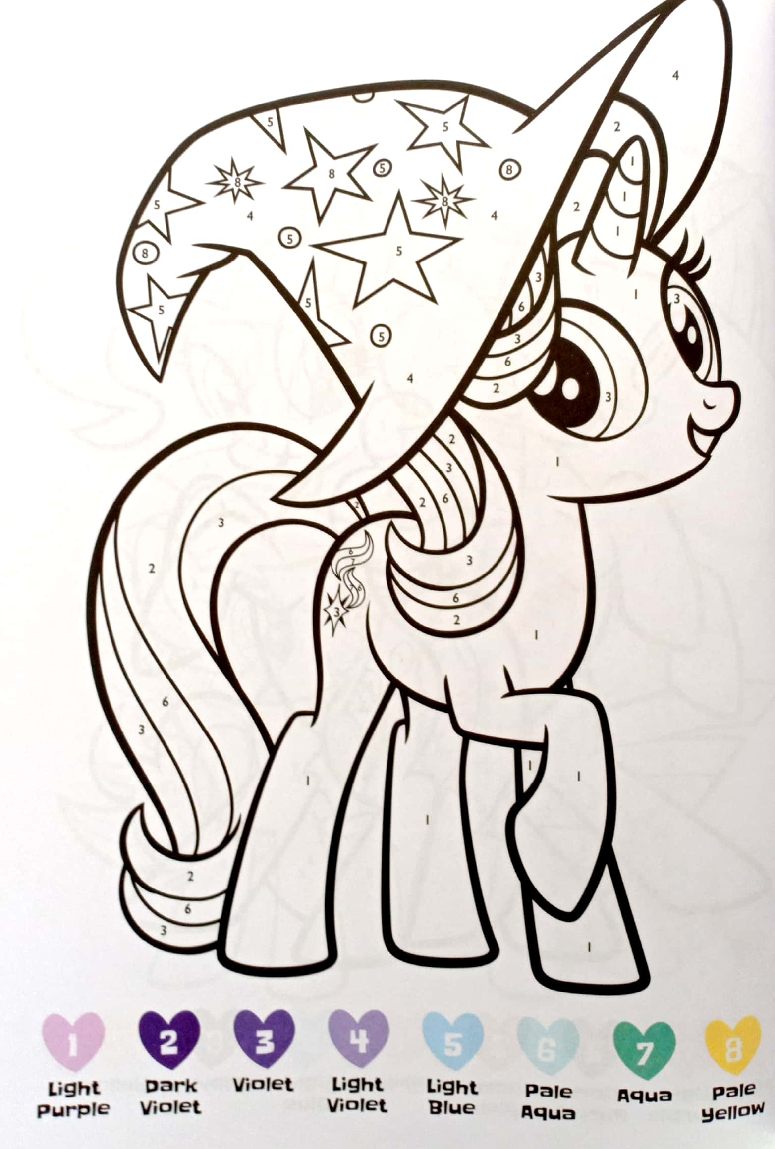 My Little Pony - Pony Palooza Colour By Number - FAHASA.COM