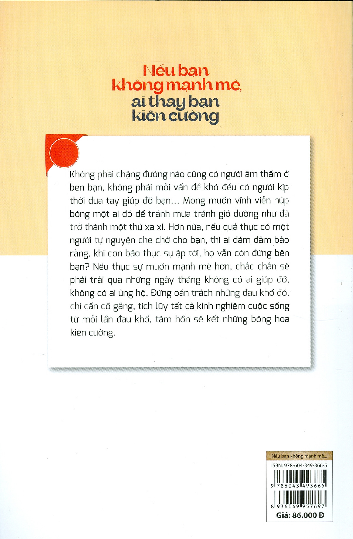 Nếu Bạn Không Mạnh Mẽ, Ai Thay Bạn Kiên Cường PDF - YDS.EDU.VN