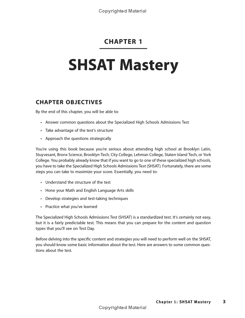New York City SHSAT Prep 2022 & 2023: 3 Practice Tests + Proven ...