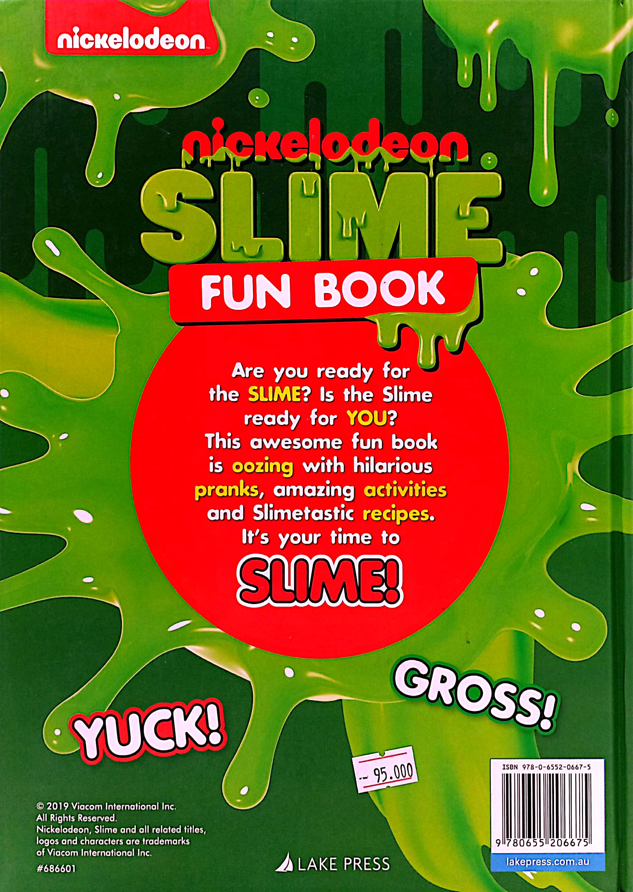 Nickelodeon Slime Fun Book - FAHASA.COM