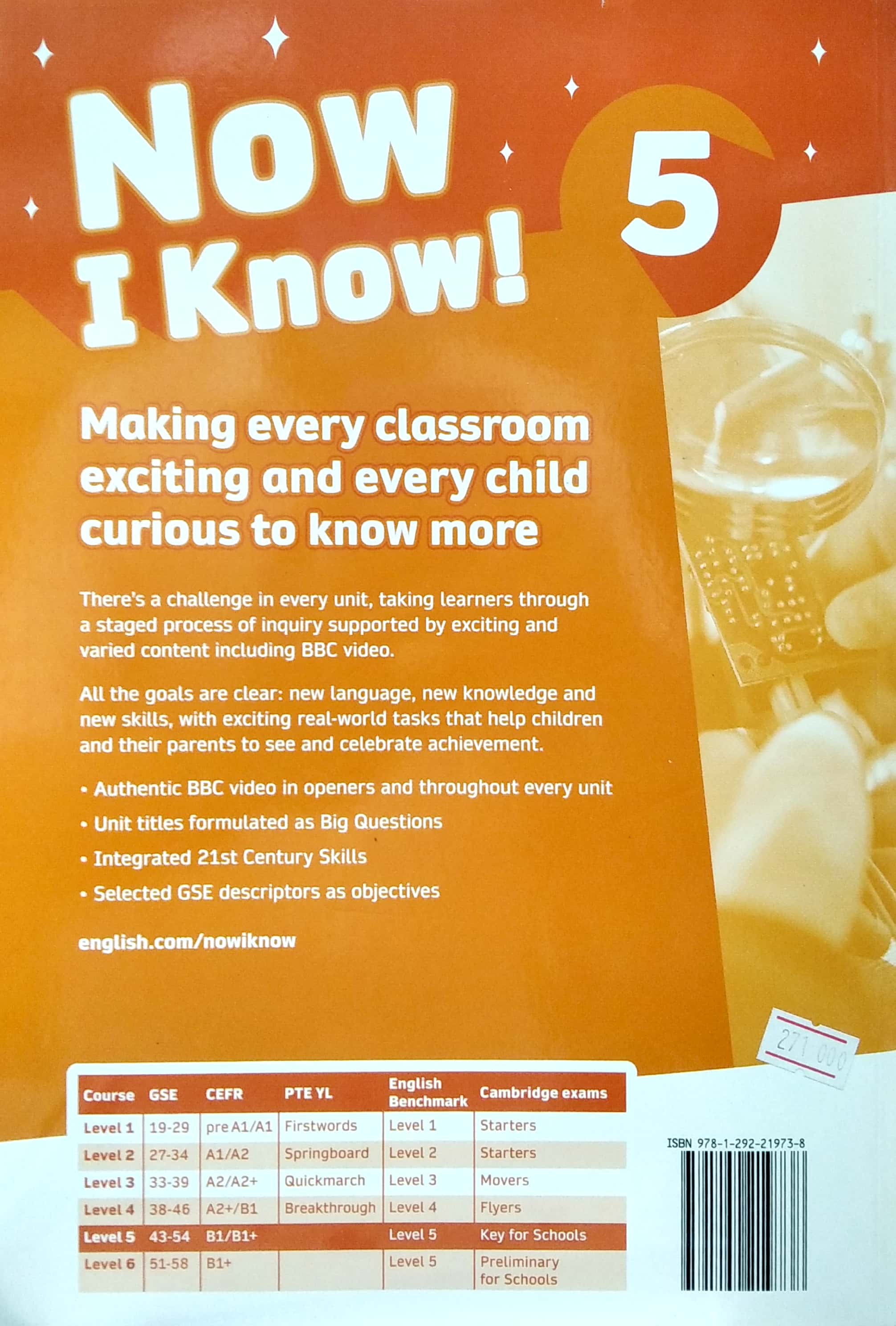 Now I Know! Student Book Level 5 - FAHASA.COM