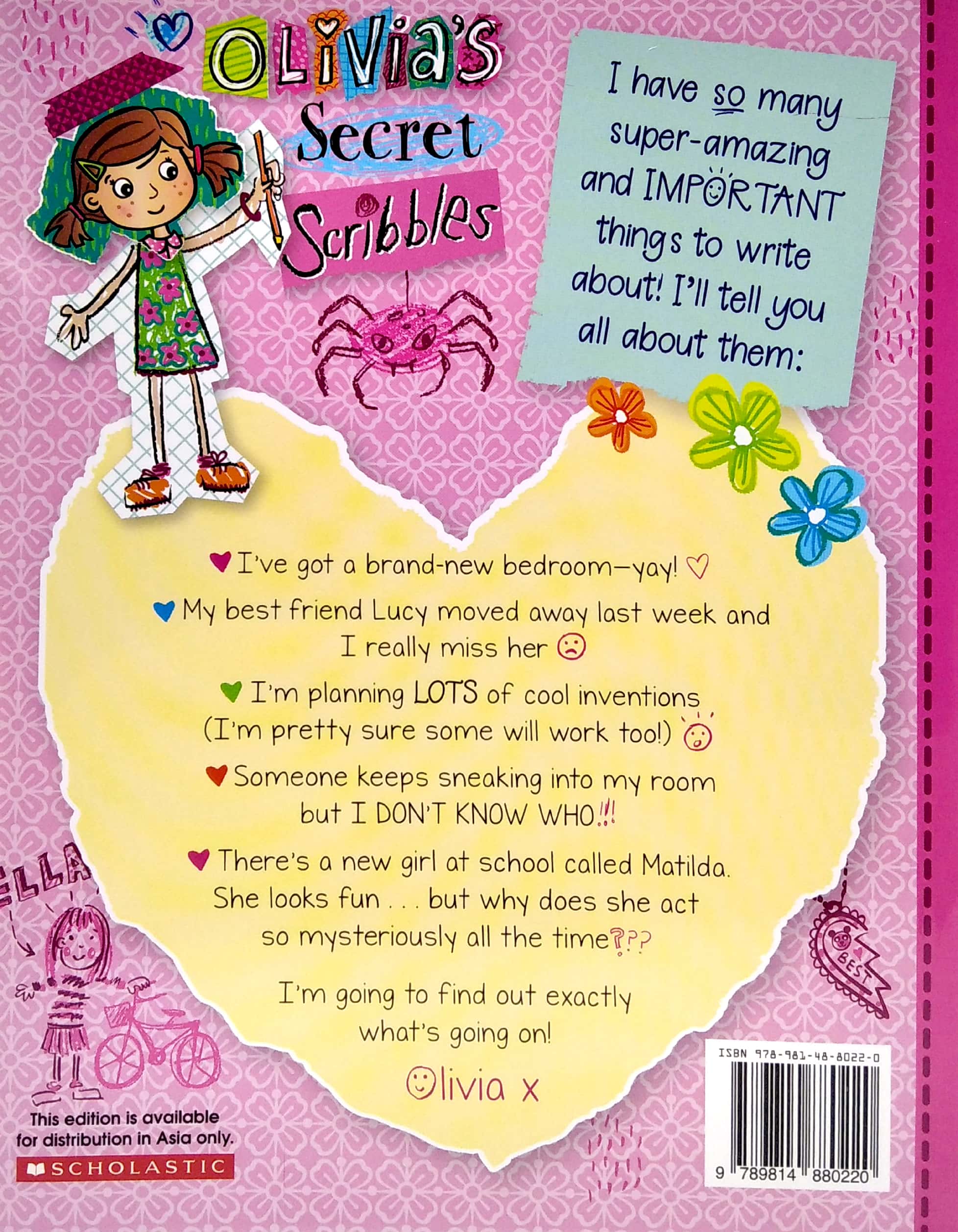 Olivia's Secret Scribbles #1: My New Best Friend - FAHASA.COM