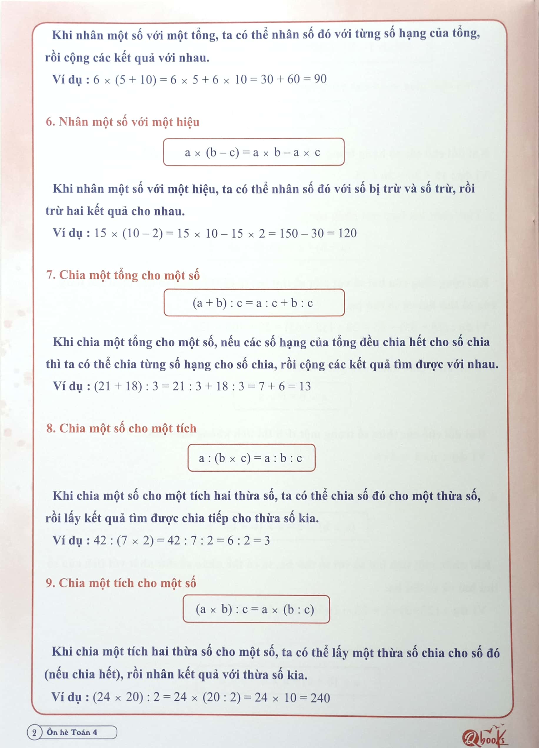 Sách Ôn Hè Toán 4 - Dành Cho Học Sinh Lớp 4 Lên Lớp 5 (2023) - FAHASA.COM