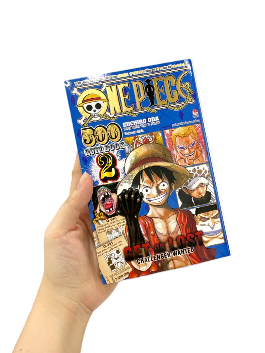 Truyện Tranh One Piece - 500 Quiz Book - Get Or Lost Challenge Wanted - Tập 2 - FAHASA.COM