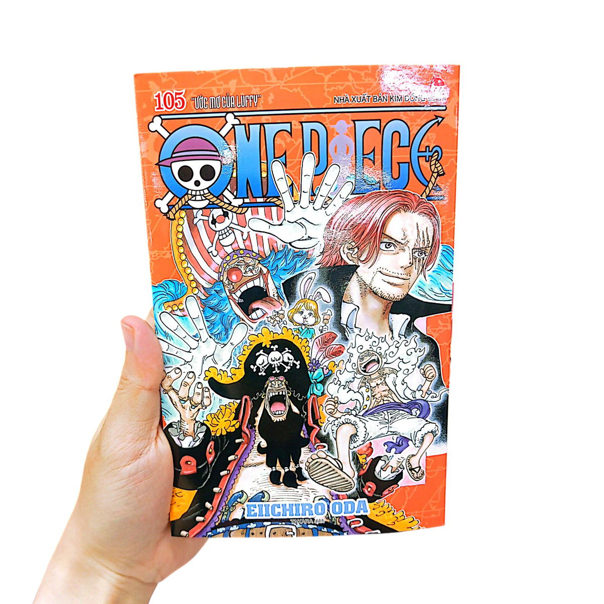 Truyện Tranh One Piece - Tập 105 - “Ước Mơ Của Luffy” - Bản Bìa Áo ...