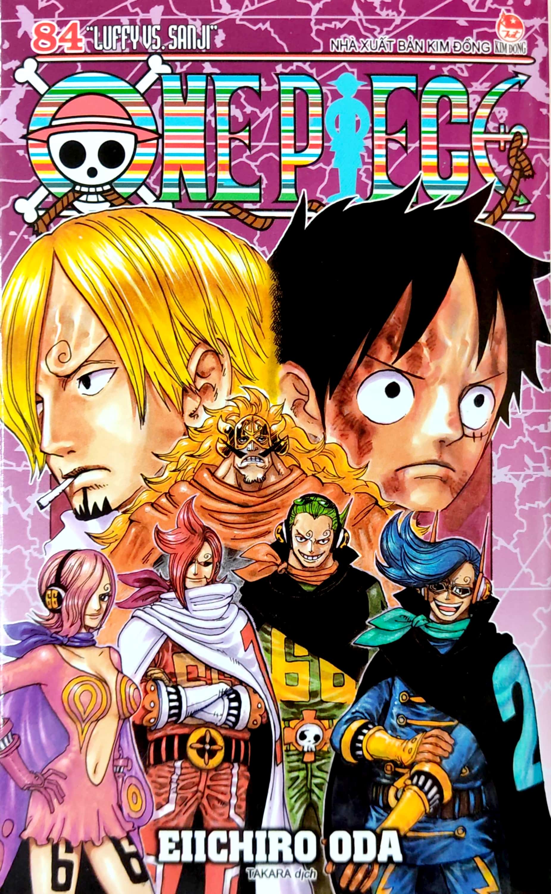 Truyện Tranh One Piece - Tập 84 - Luffy Vs. Sanji (Tái Bản 2022 ...