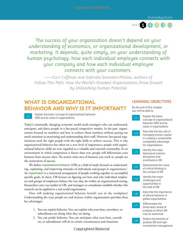 Organizational Behavior: A Critical-Thinking Approach