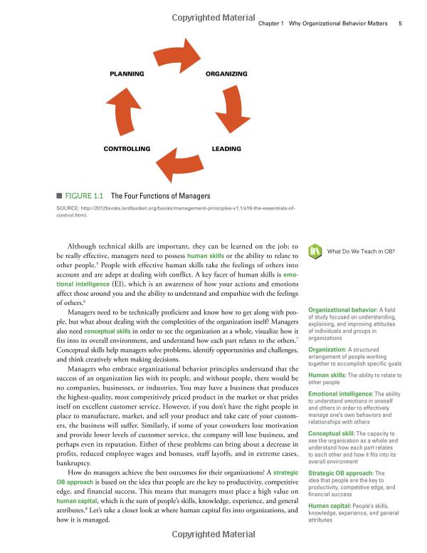 Organizational Behavior: A Critical-Thinking Approach
