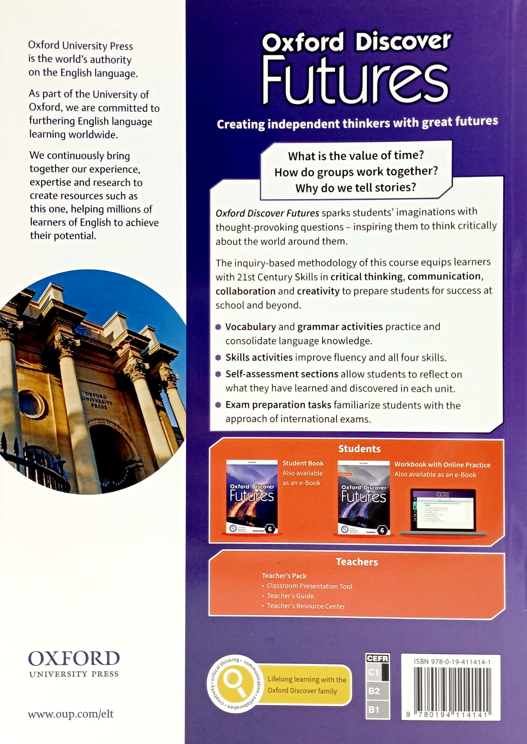 Oxford Discover Futures Level 6: Workbook With Online Practice