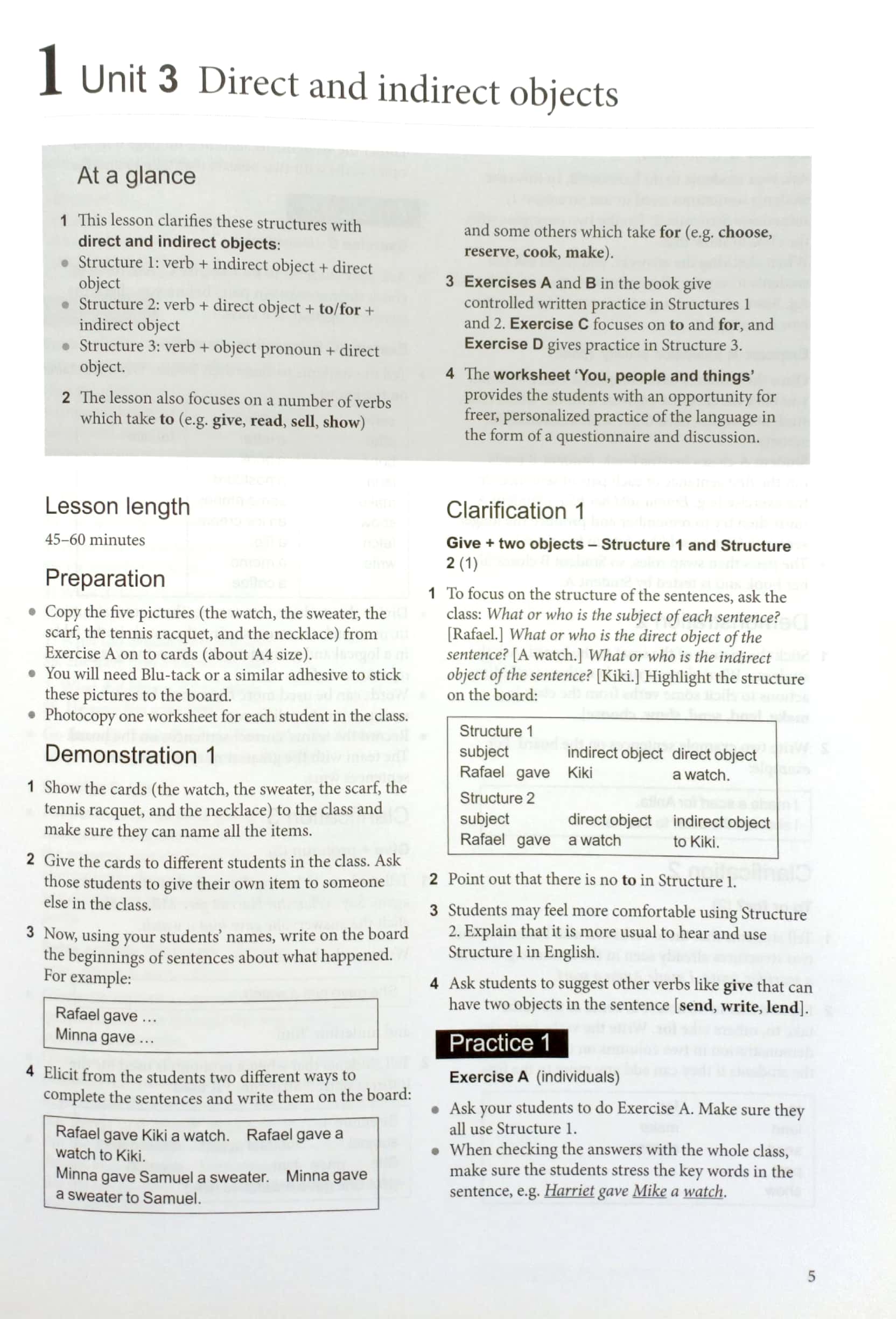 Oxford Practice Grammar Intermediate Lesson Plans and Worksheets ...