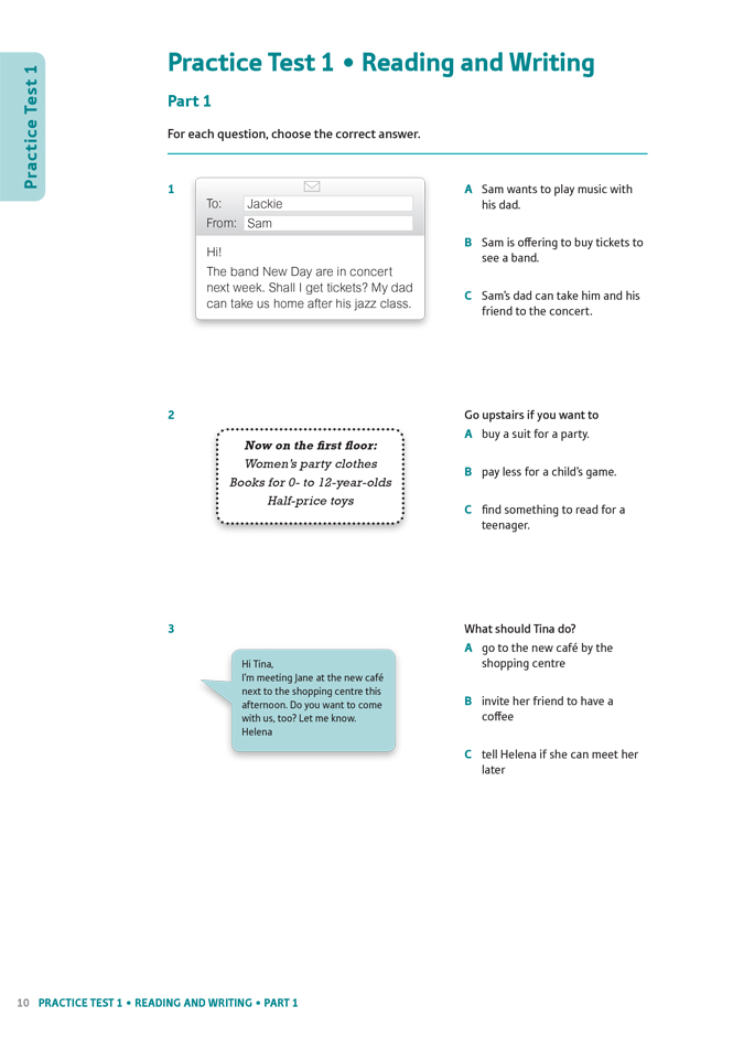 Oxford Preparation And Practice For Cambridge English: A2 Key For ...