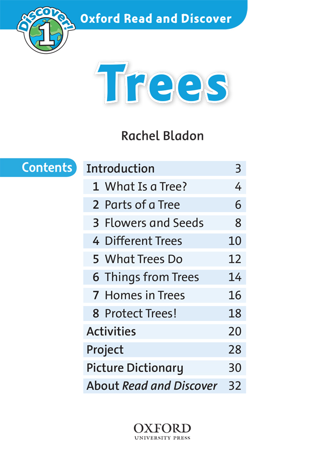 Oxford Read and Discover: Level 1: Trees - FAHASA.COM