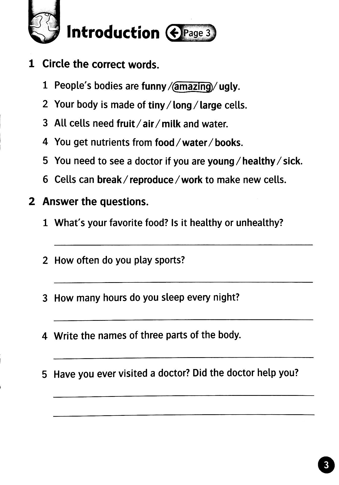 Oxford Read and Discover: Level 6: Your Amazing Body Activity Book ...