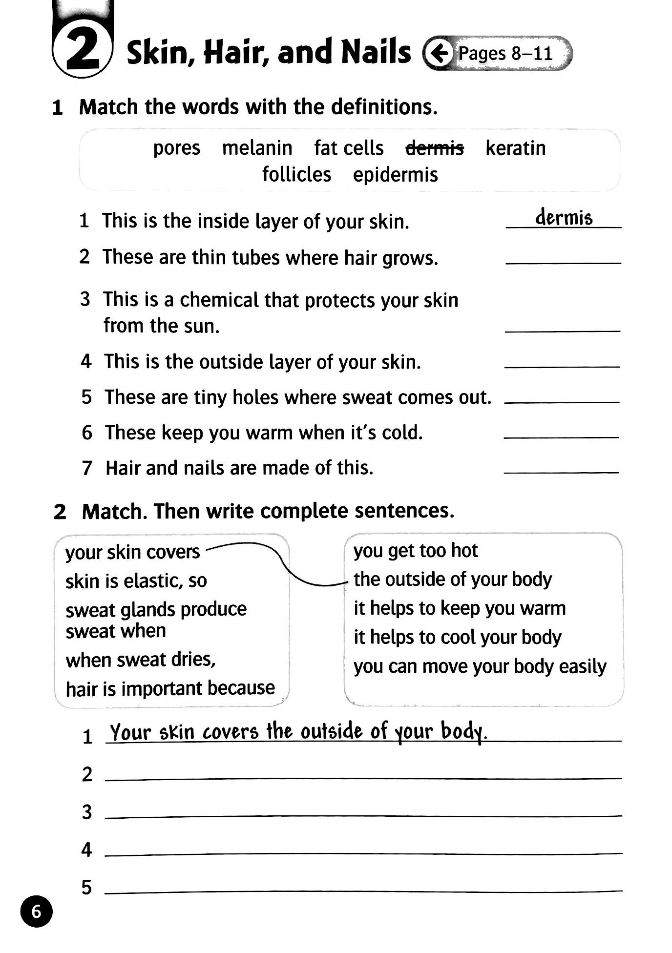 Oxford Read and Discover: Level 6: Your Amazing Body Activity Book ...