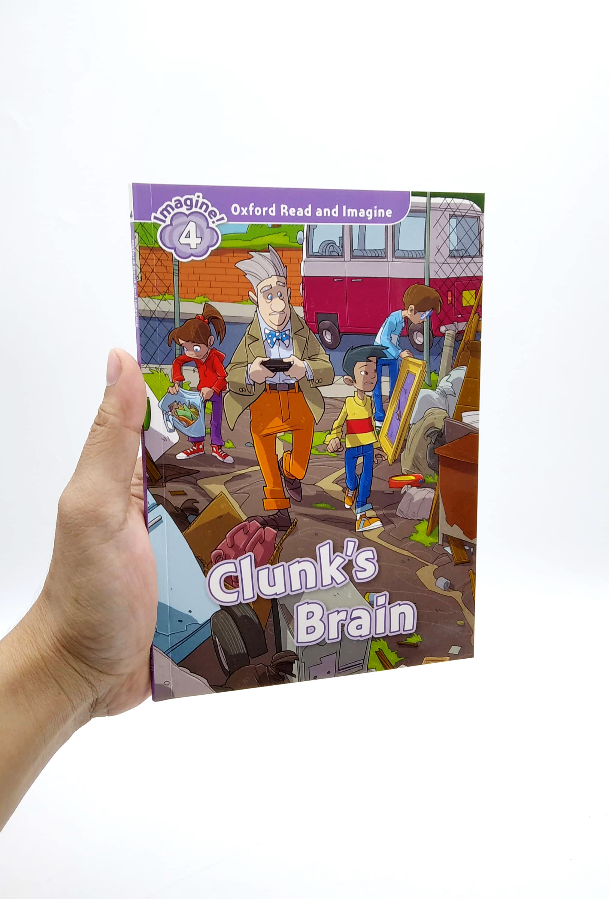 Oxford Read And Imagine Level 4: Clunk's Brain - FAHASA.COM