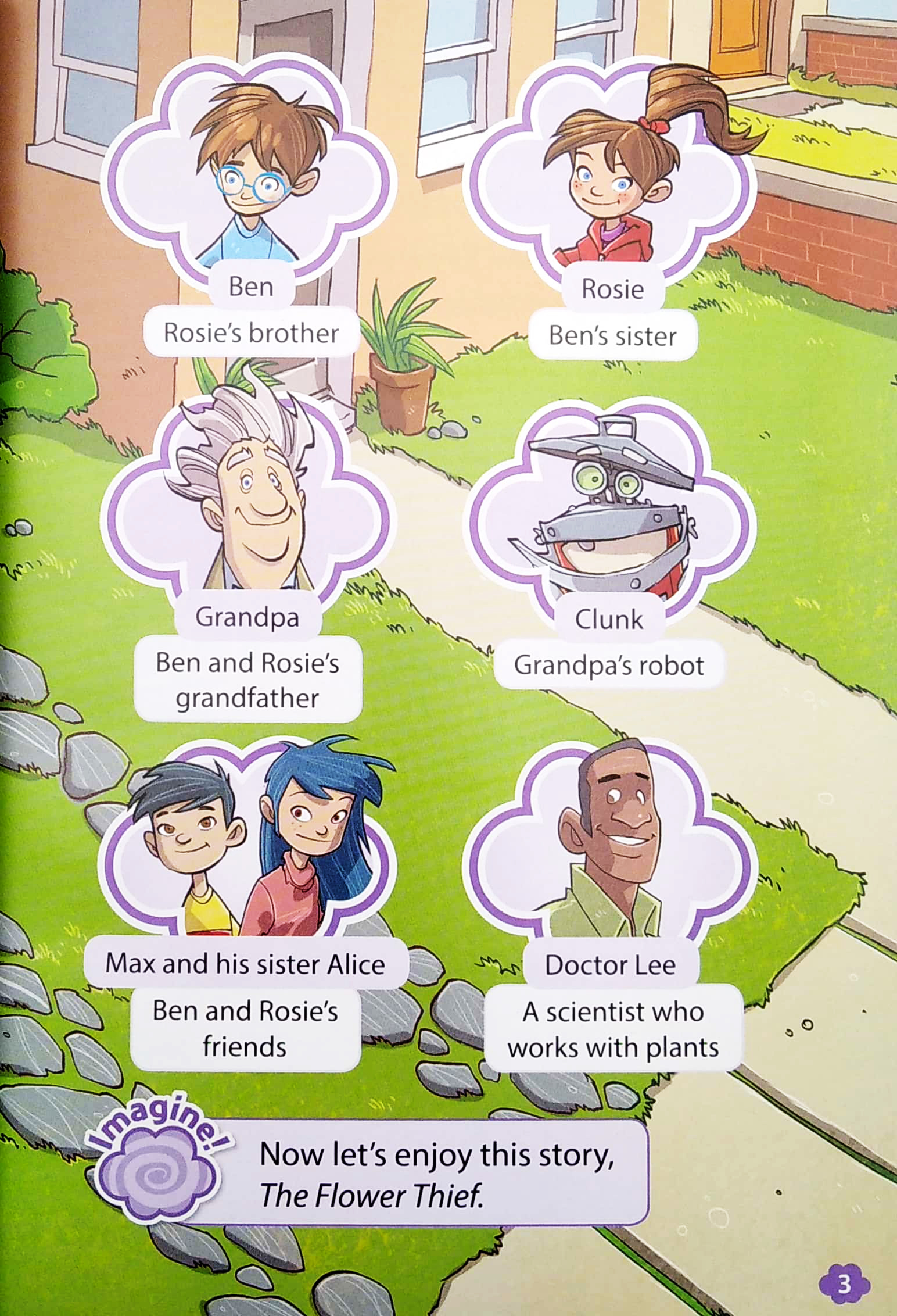 Oxford Read And Imagine Level 4: The Flower Thief - FAHASA.COM