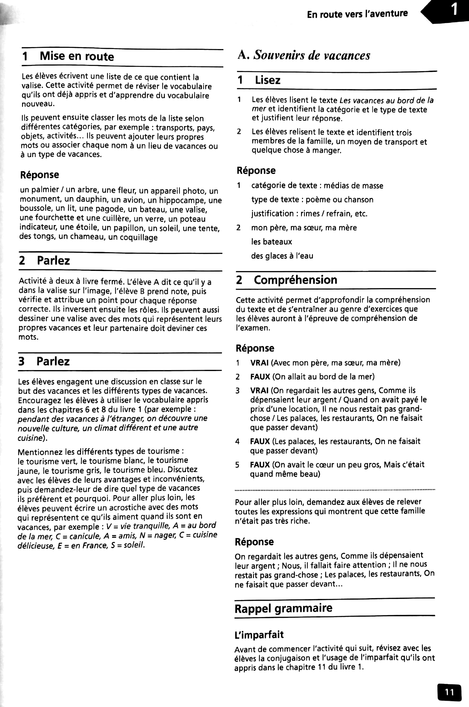 Panorama francophone 2 Teacher's Resource with Cambridge Elevate ...