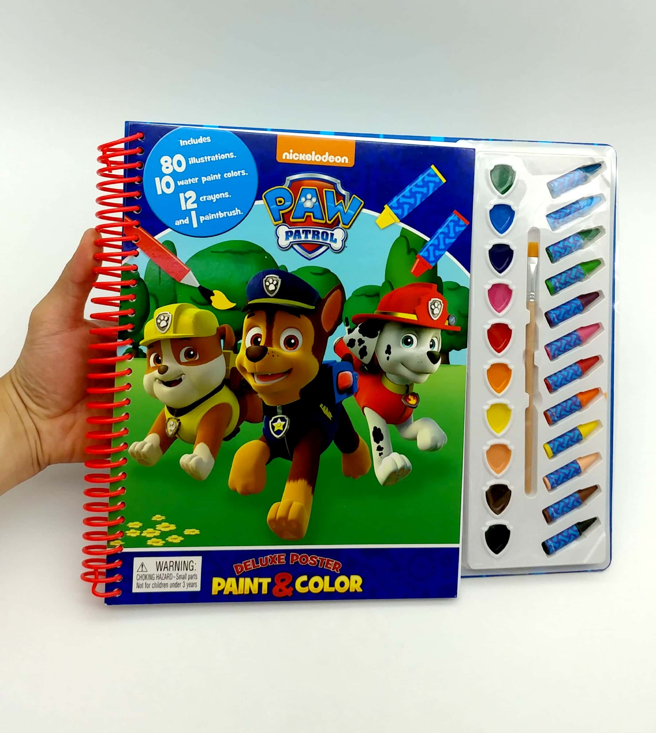 Paw Patrol Deluxe Poster Paint & Color