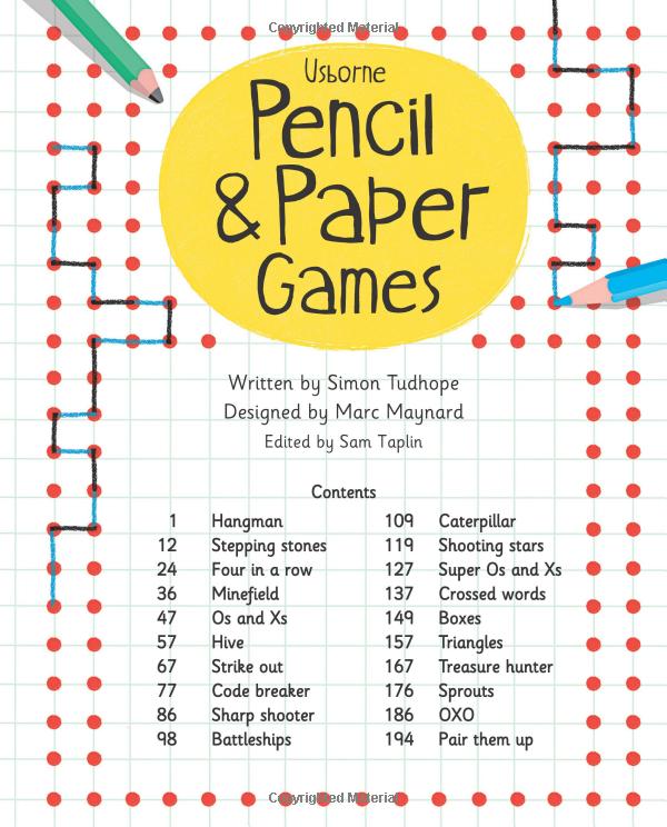 Pencil & Paper Games - FAHASA.COM