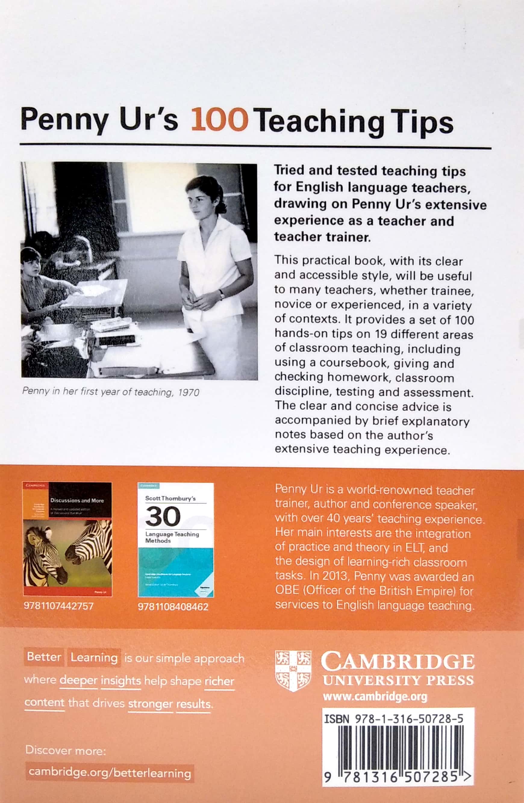 Penny Ur's 100 Teaching Tips (Cambridge Handbooks for Language Teachers ...