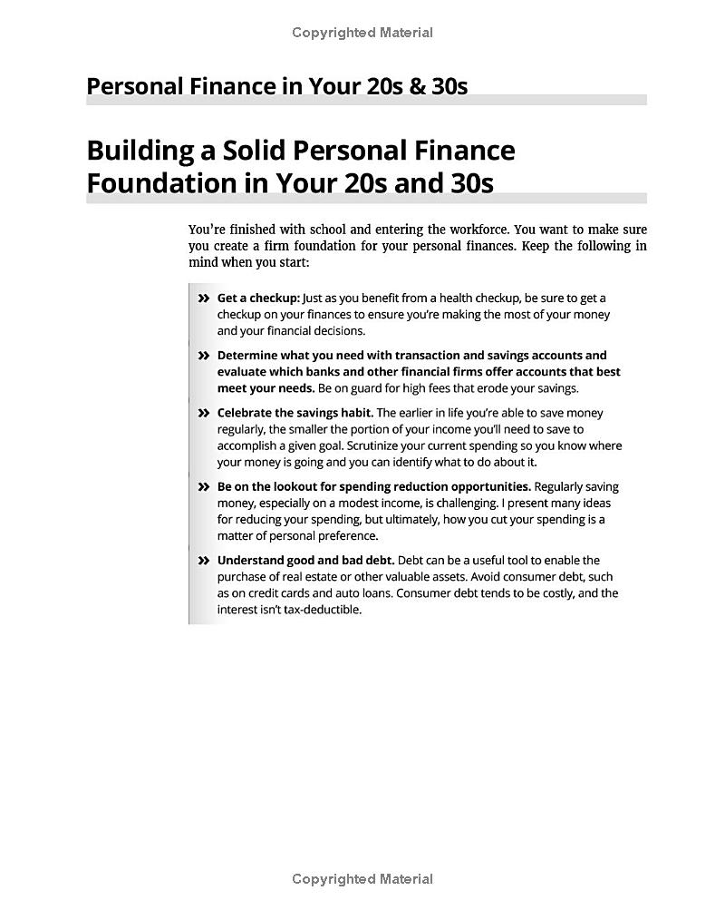 Personal Finance In Your 20s & 30s For Dummies - 3rd Edition - FAHASA.COM