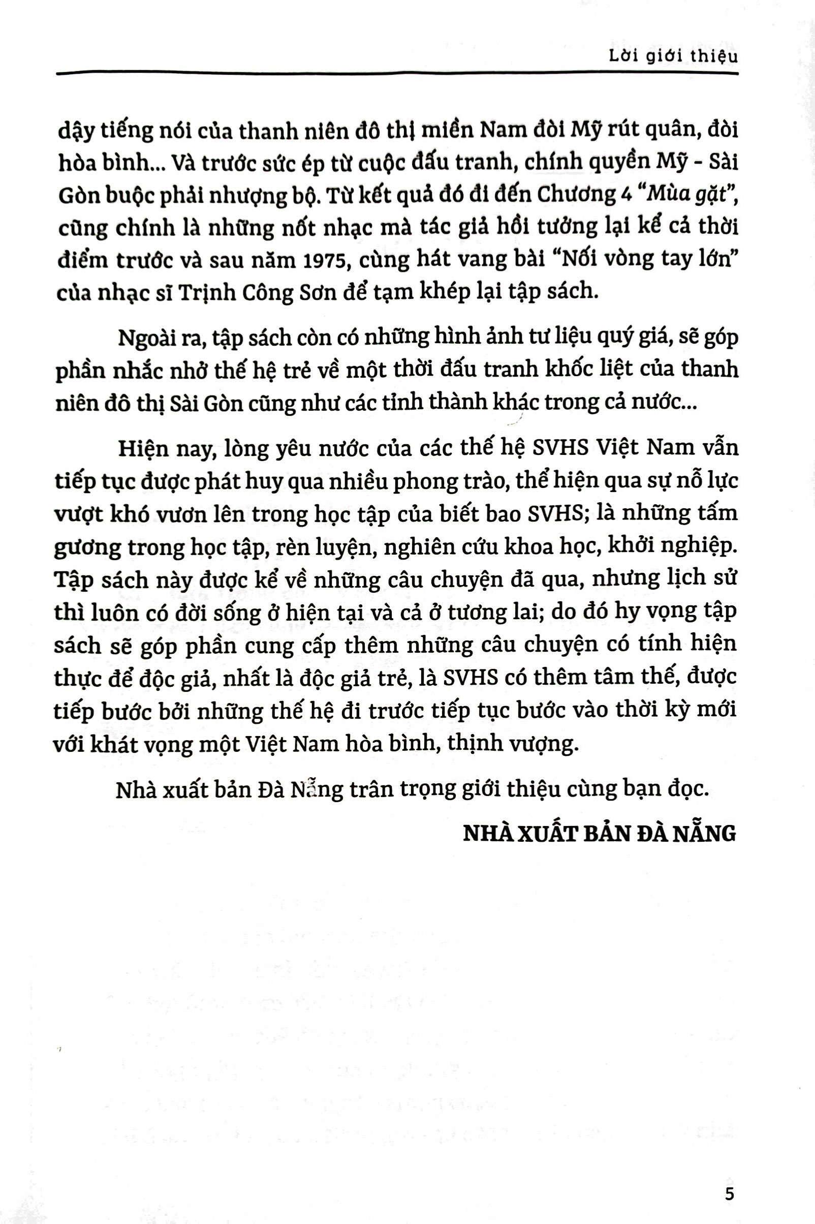 Sách Phong Trào Đấu Tranh Yêu Nước Sinh Viên Học Sinh Cao Trào 1969 - 1972 - FAHASA.COM