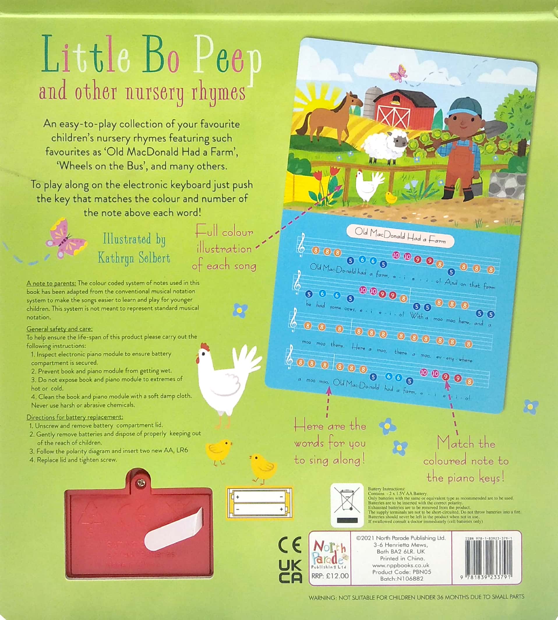 Piano Book - Little Bo Peep - FAHASA.COM