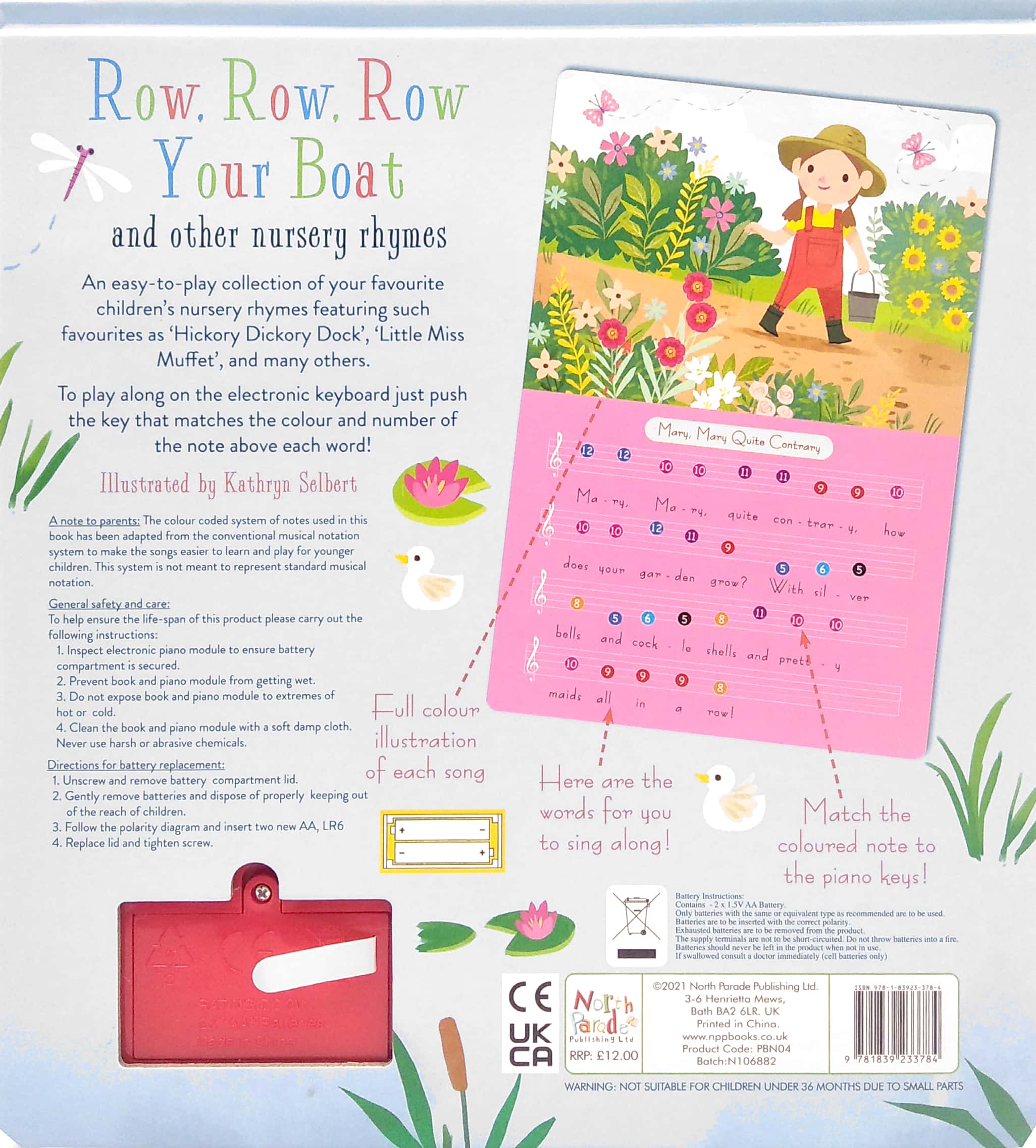 Piano Book - Row, Row, Row Your Boat - FAHASA.COM