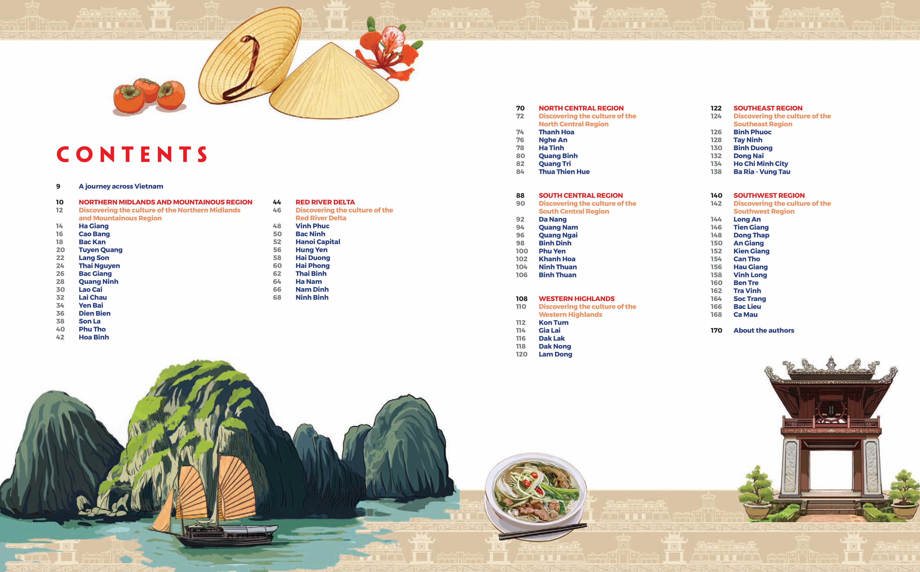 Sách Picture Atlas Of Vietnam - The Land Of Charm - Đất Nước Gấm Hoa - Bìa C - FAHASA.COM