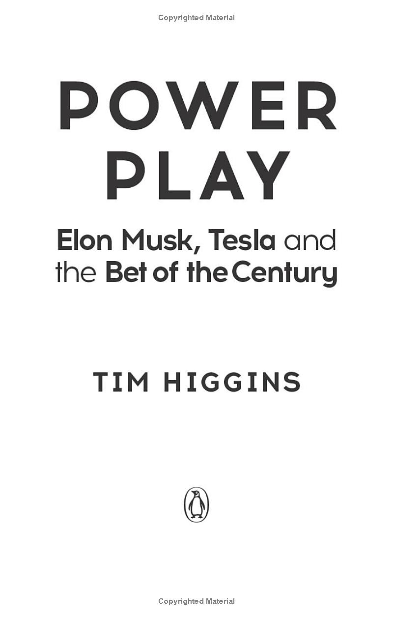 Power Play: Elon Musk, Tesla, And The Bet Of the Century - FAHASA.COM