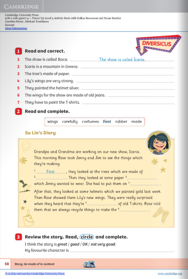 Power Up Level 3 Activity Book With Online Resources And Home Booklet ...