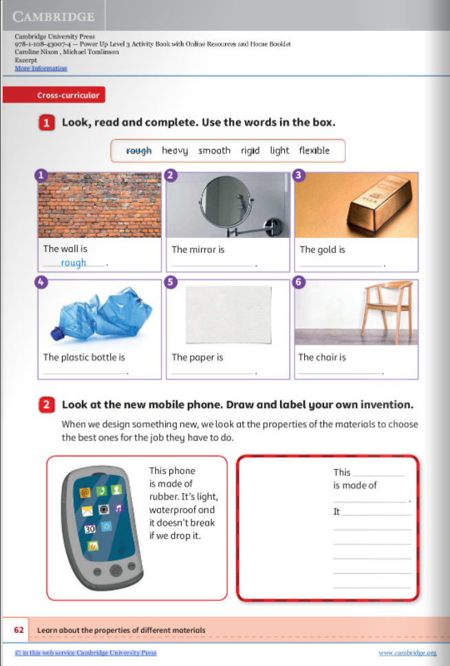 Power Up Level 3 Activity Book With Online Resources And Home Booklet ...