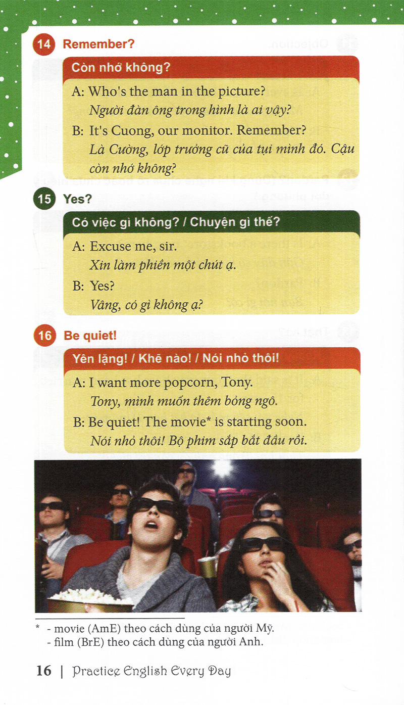 Practice English Every Day - Đối Đáp Tiếng Anh Không Cần Nghĩ PDF - Tờ ...