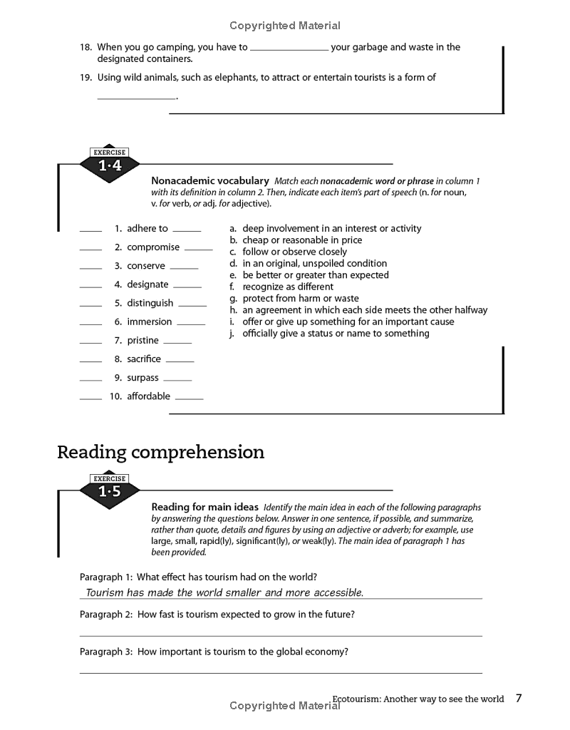 Practice Makes Perfect: Advanced English Reading And Comprehension ...