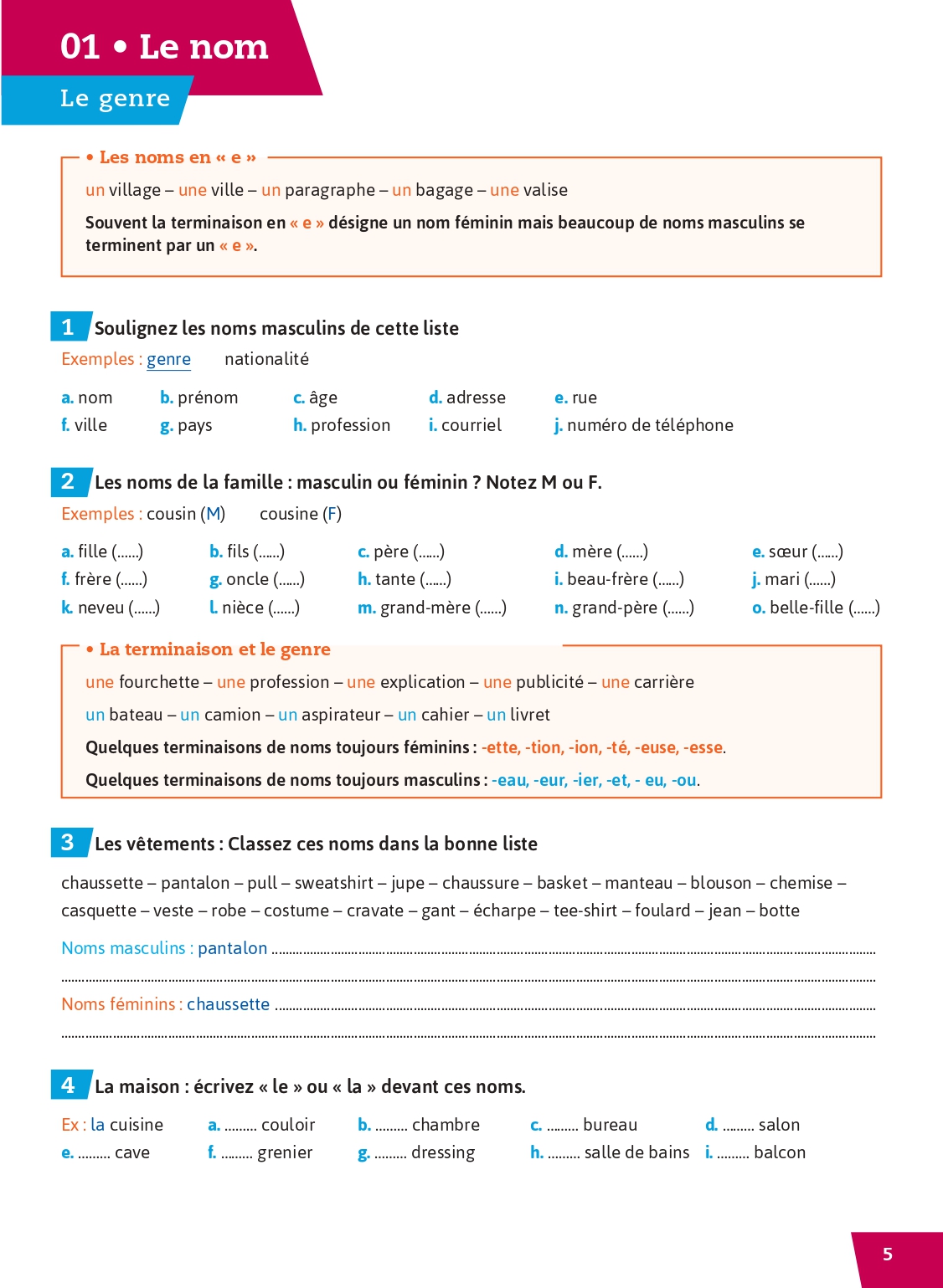 Pratique Grammaire - Niveaux A1/A2 - Livre + Corrigés - FAHASA.COM
