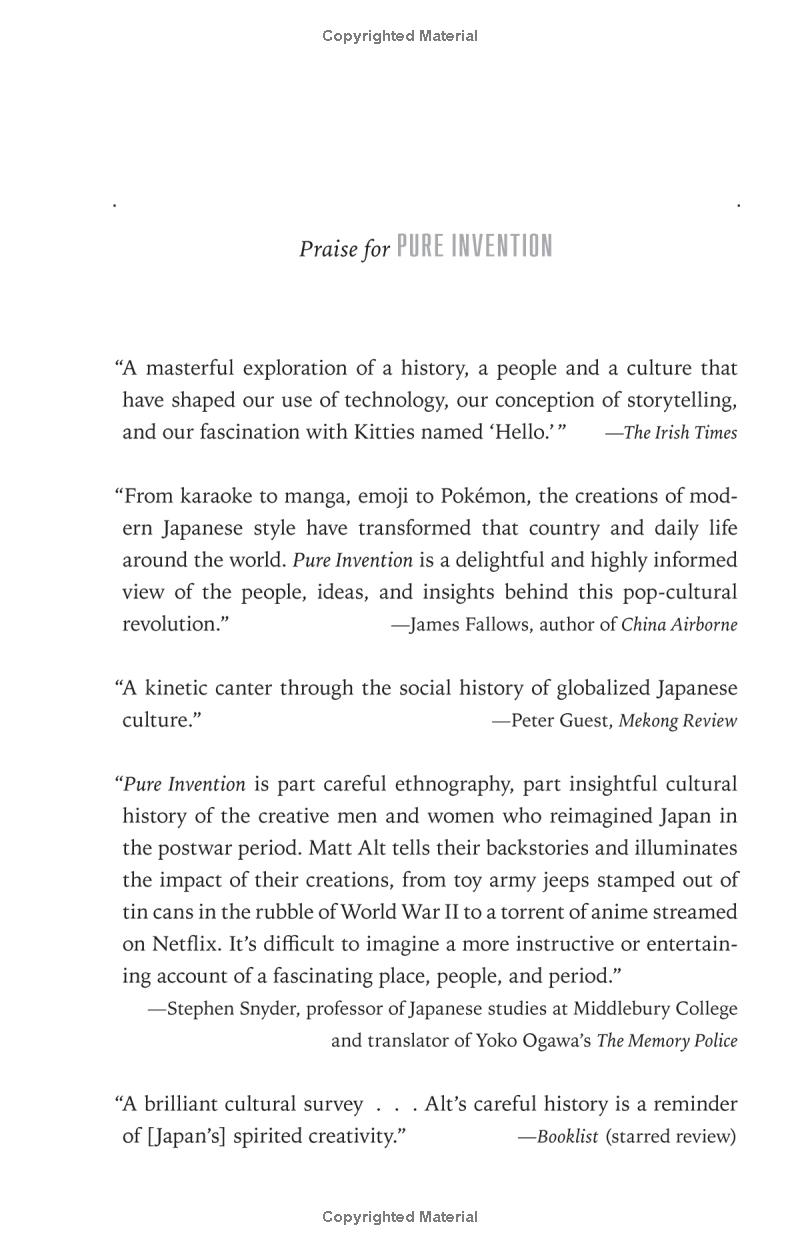 Pure Invention: How Japan Made The Modern World - FAHASA.COM