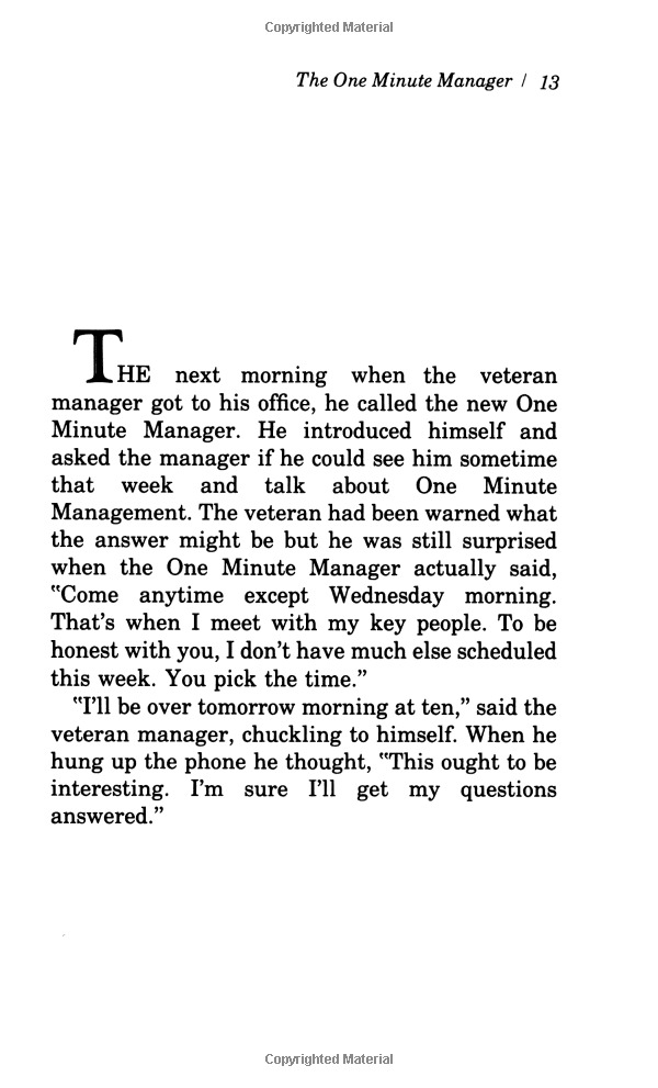 Putting The One Minute Manager To Work: How To Turn The 3 Secrets Into ...