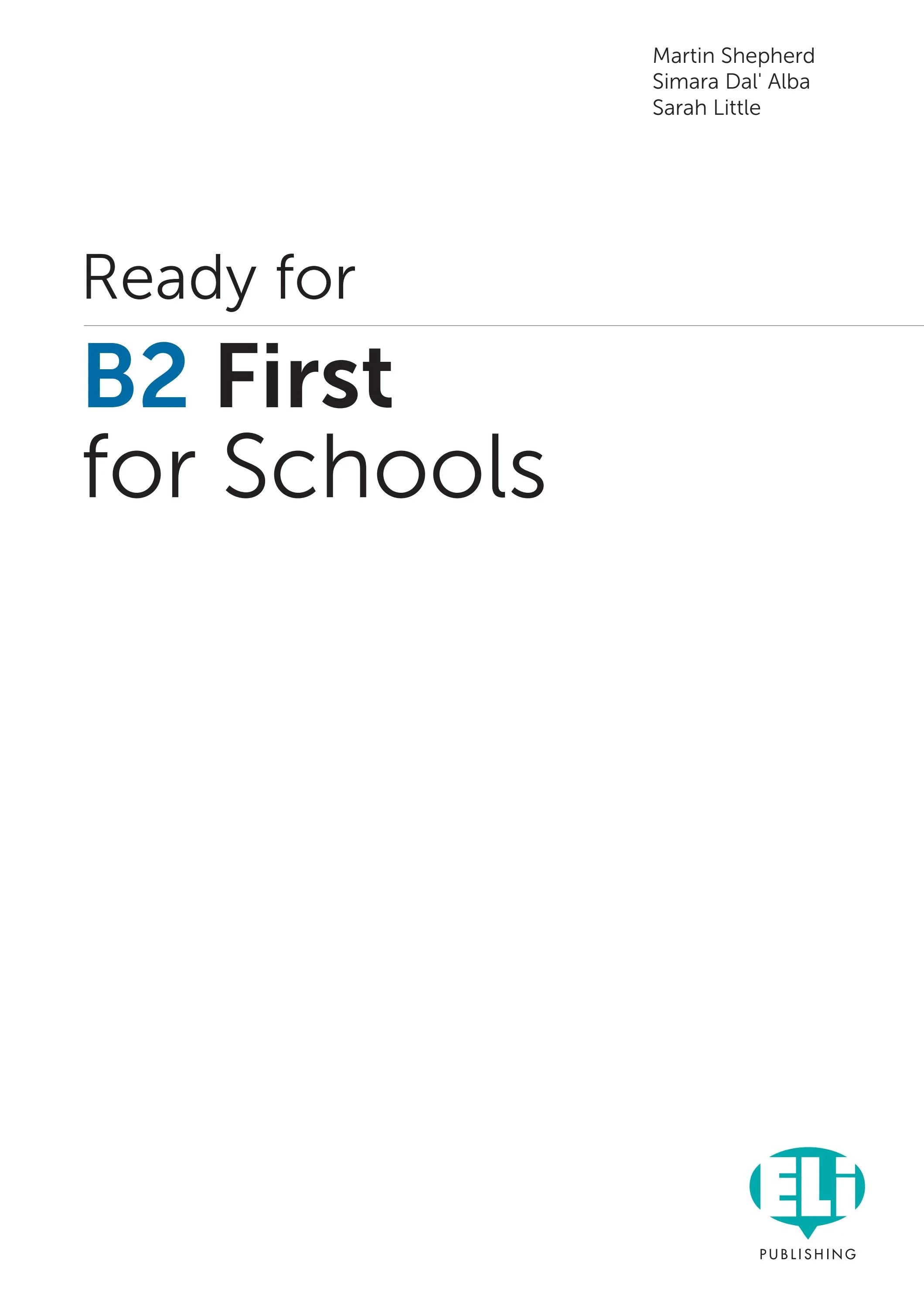 Ready For B2 First For Schools With Downloadable Audio - FAHASA.COM