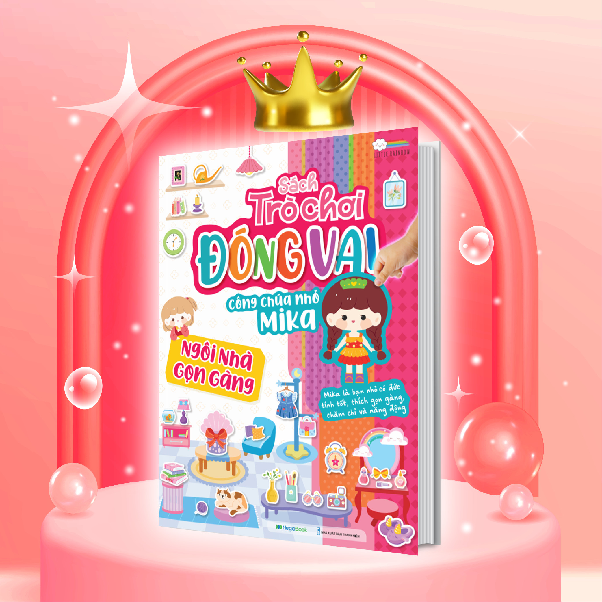 Sách Sách Trò Chơi Đóng Vai Công Chúa Nhỏ Mika - Ngôi Nhà Gọn Gàng ...