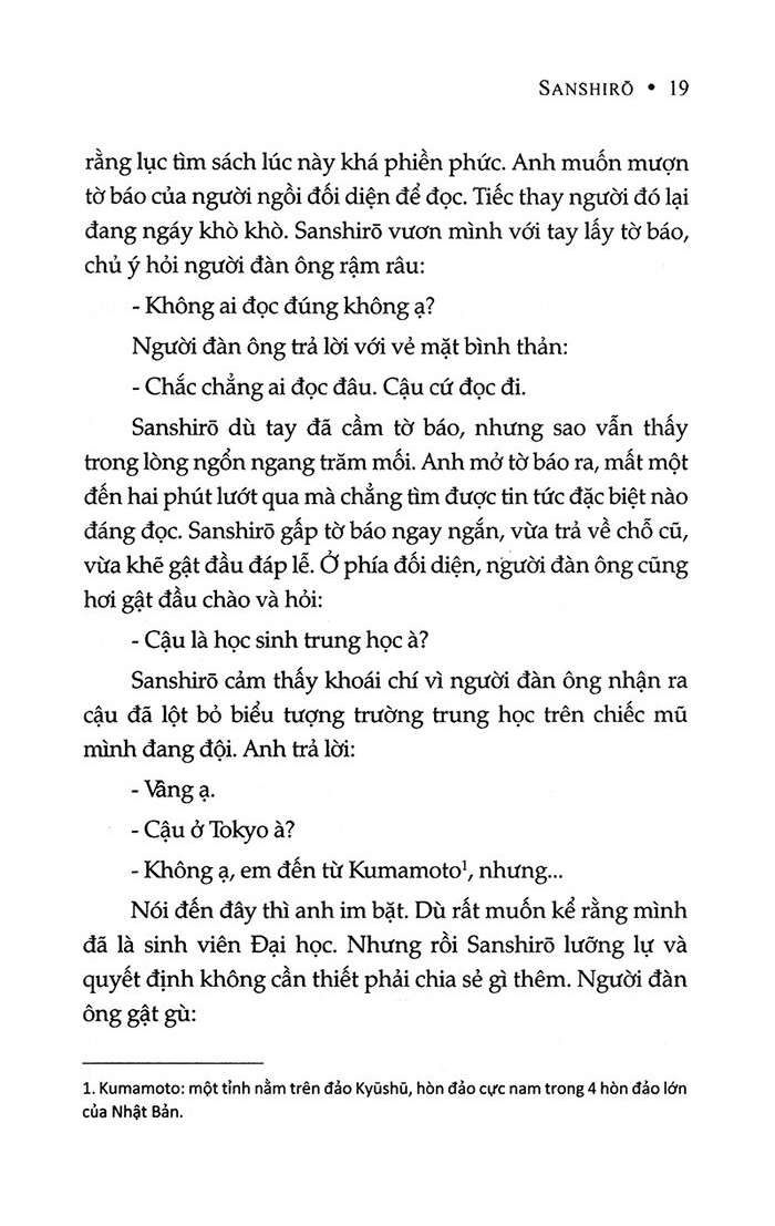 Sách Sanshiro (Tái Bản 2019) - FAHASA.COM
