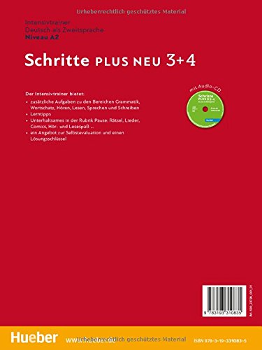 Schritte plus Neu 3+4: Deutsch als Zweitsprache / Intensivtrainer mit ...