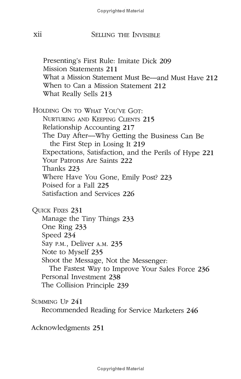 Selling The Invisible : A Field Guide To Modern Marketing - FAHASA.COM