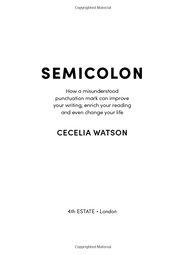 Semicolon: How A Misunderstood Punctuation Mark Can Improve Your Writing, Enrich Your R - FAHASA.COM