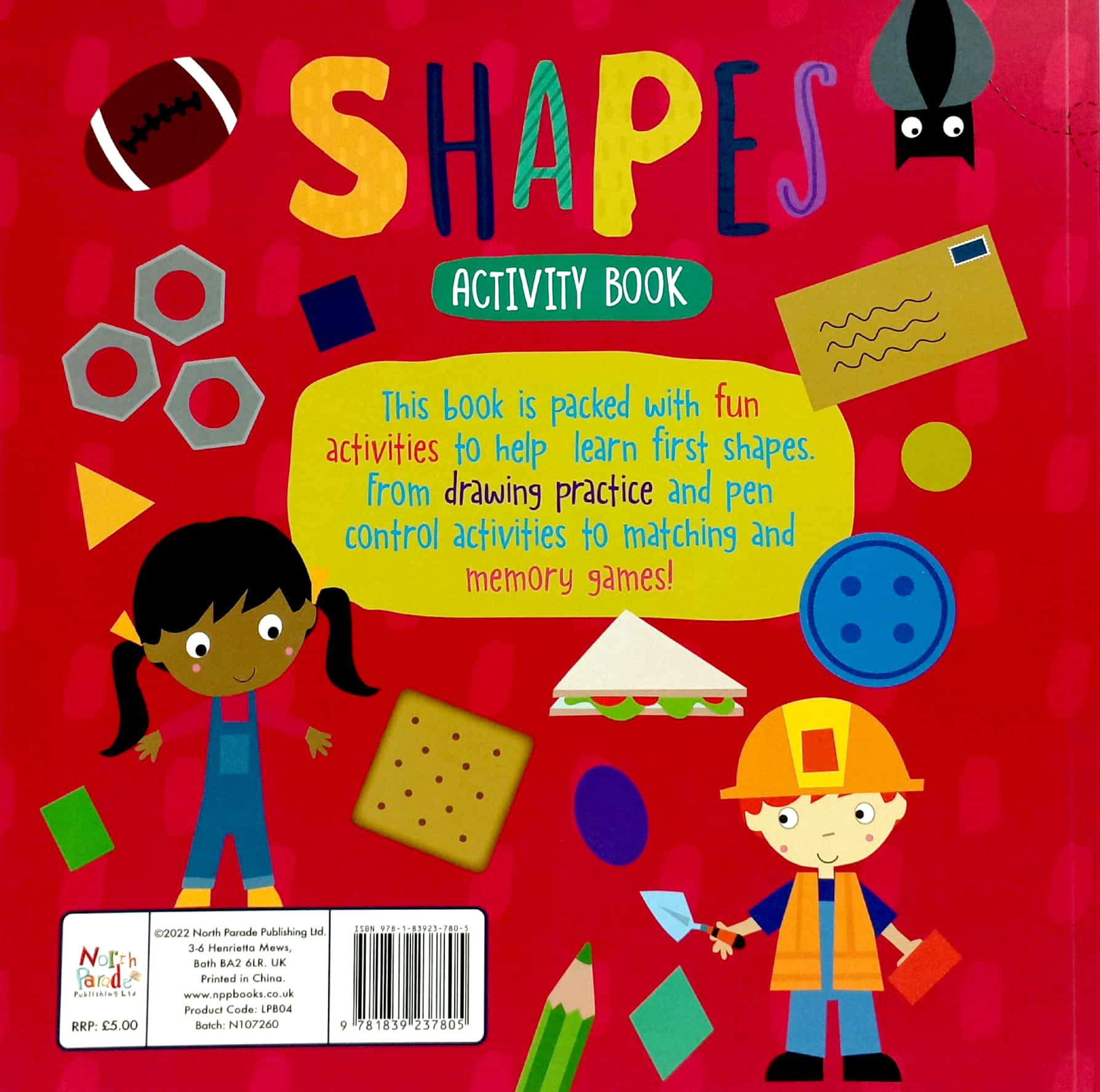 Shapes - Activity Book - FAHASA.COM