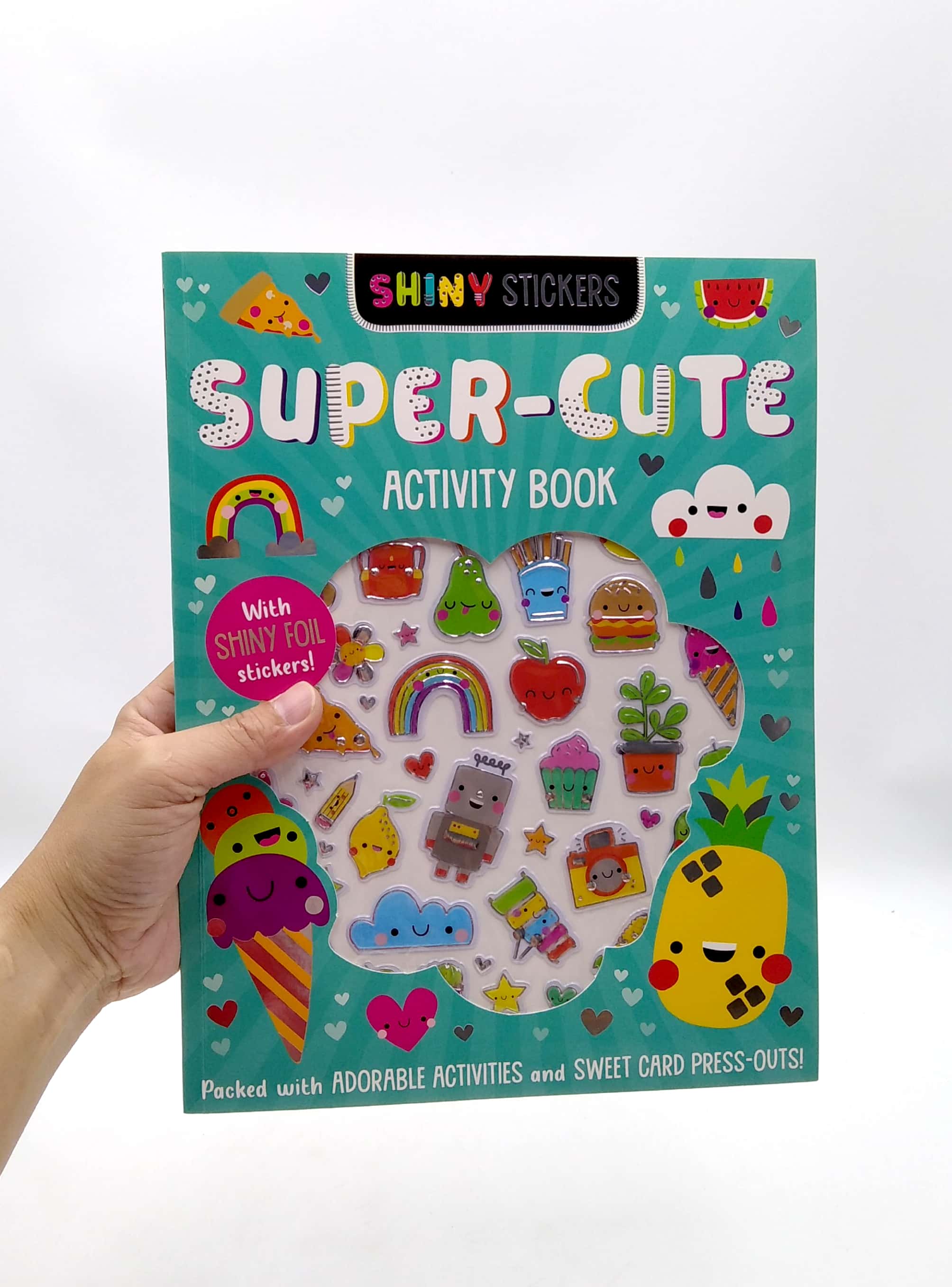 Shiny Stickers Super-Cute Activity Book - FAHASA.COM