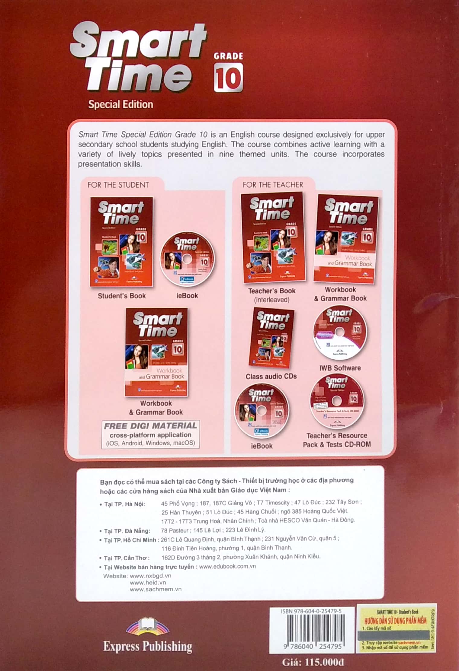 Sách Smart Time Special Edition Grade 10 - Student's Book - FAHASA.COM