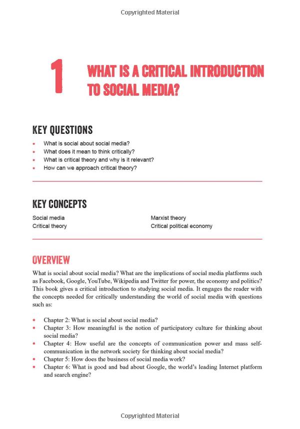 Social Media: A Critical Introduction Second Edition